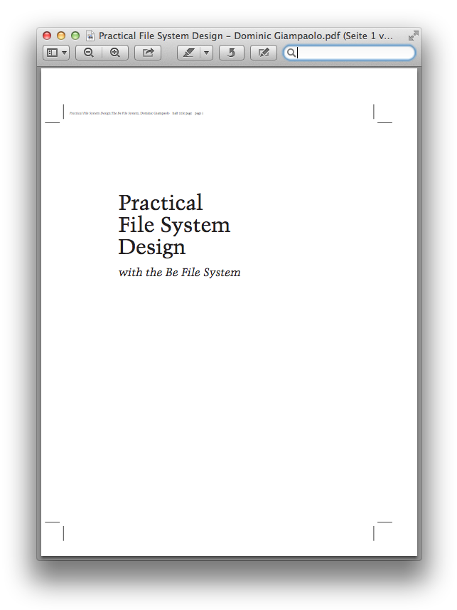 practical filesystem design – schrankmonster blog