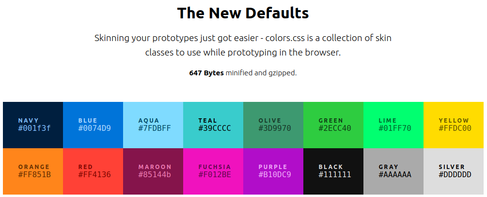 nicer color palette for the web – schrankmonster blog