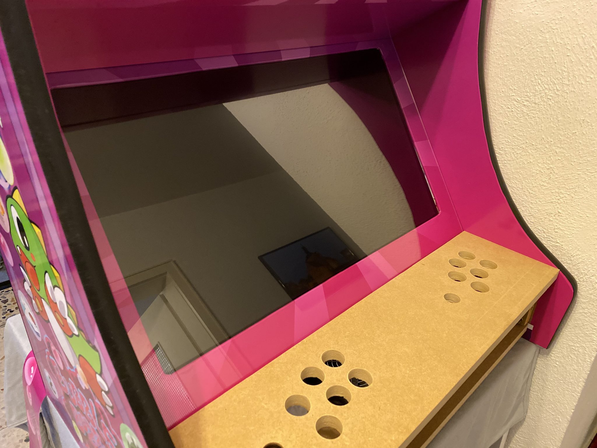 a self-built Bubble Bobble bartop arcade machine – schrankmonster blog